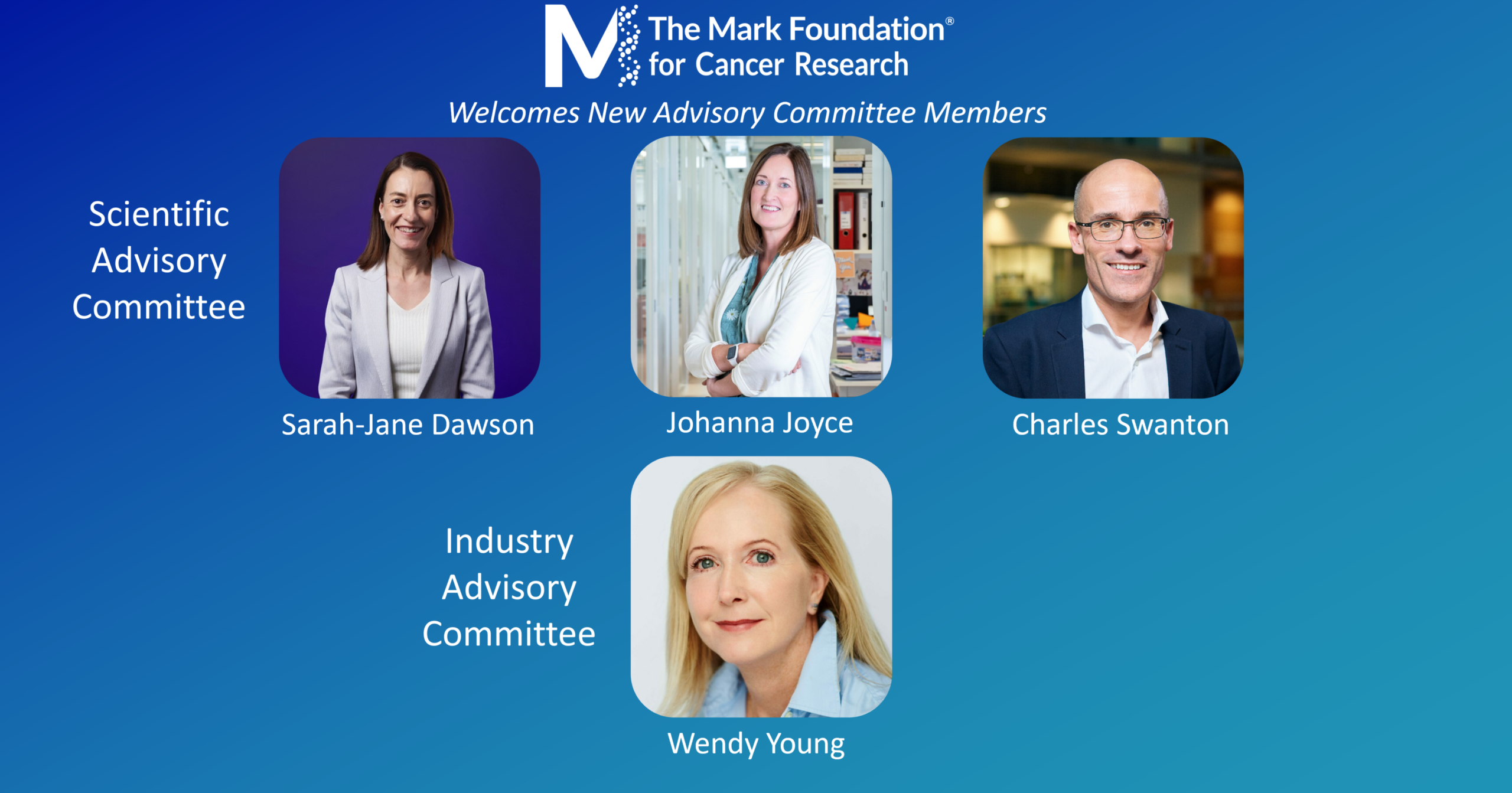 Global Leaders in Cancer Research and Biotech Join The Mark Foundation ...